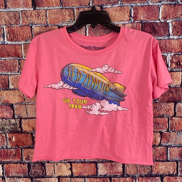 Rowdy Sprout | Shirts & Tops | Rowdy Sprout Led Zeppelin Not Quite Crop ...